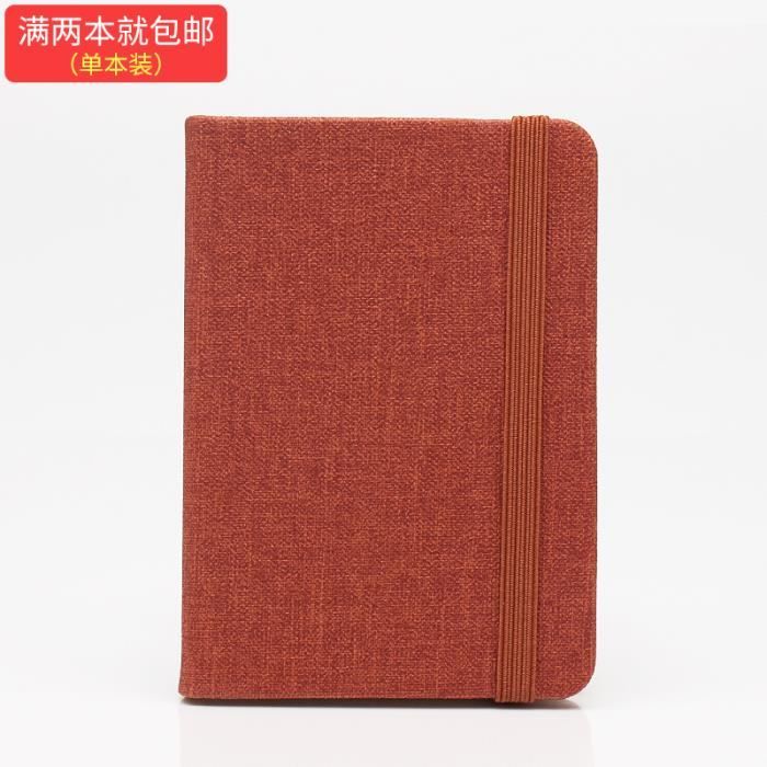 Feuillet mobile,Bloc-notes à motif de lin,mini-bande,bloc-notes de ...