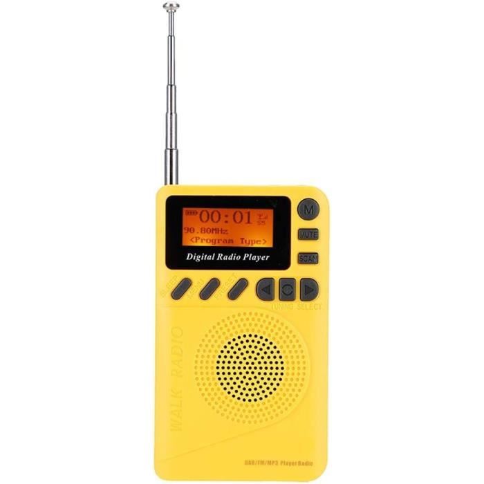 Radio Numérique Dab,Mini Portable Radio Dab-Dab + Numérique Avec ...