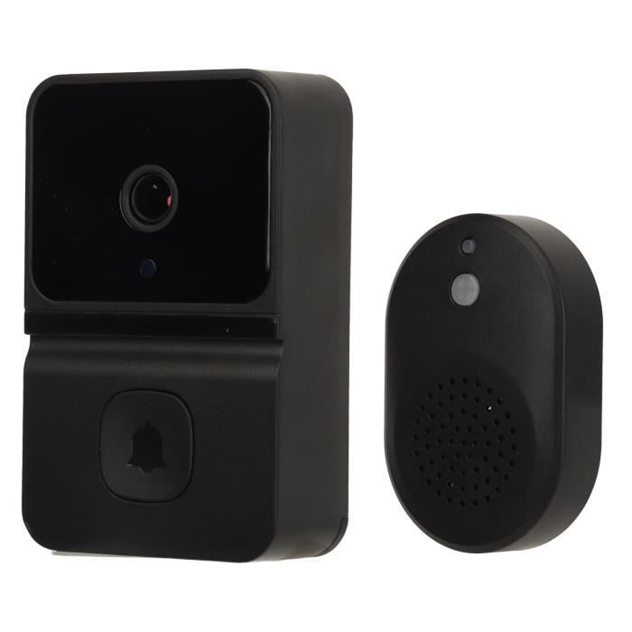 Cikonielf Sonnette sans fil pour la maison Sonnette sans Fil, Caméra ...