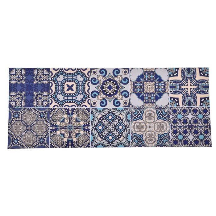 Fdit autocollant de tuile de Style marocain Dosseret carrelage ...
