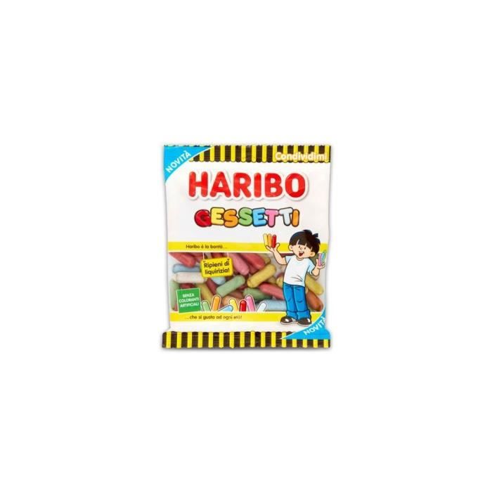 HARIBO GESSETTI BONBONS RÉGLISSE & SUCRE 150G - Cdiscount Au quotidien