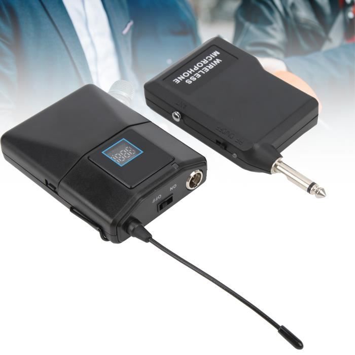 HURRISE Microphone Lavalier Micro Cravate, Microphone Cravate sans Fil ...