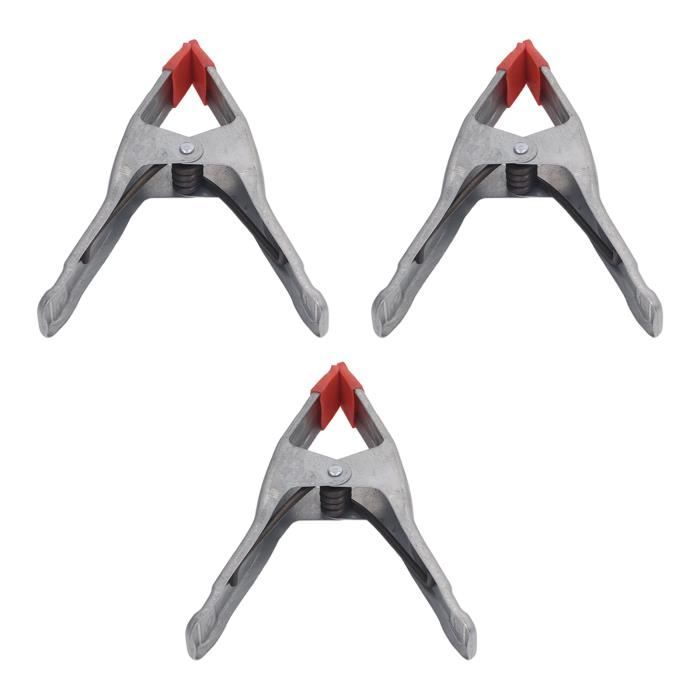 Pince à ressort MOTHINESSTO - Lot de 3 - Fer galvanisé - 9 pouces ...