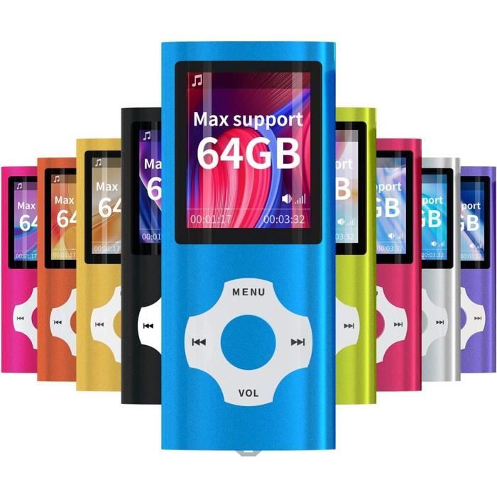 \U2013 Digital, Compact Et Portable Lecteur Mp3-Mp4 (Max Support 64 Gb ...