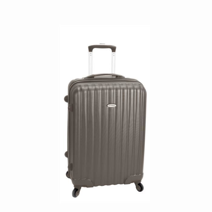 Valise rigide original robust I 65 cm COFFEE