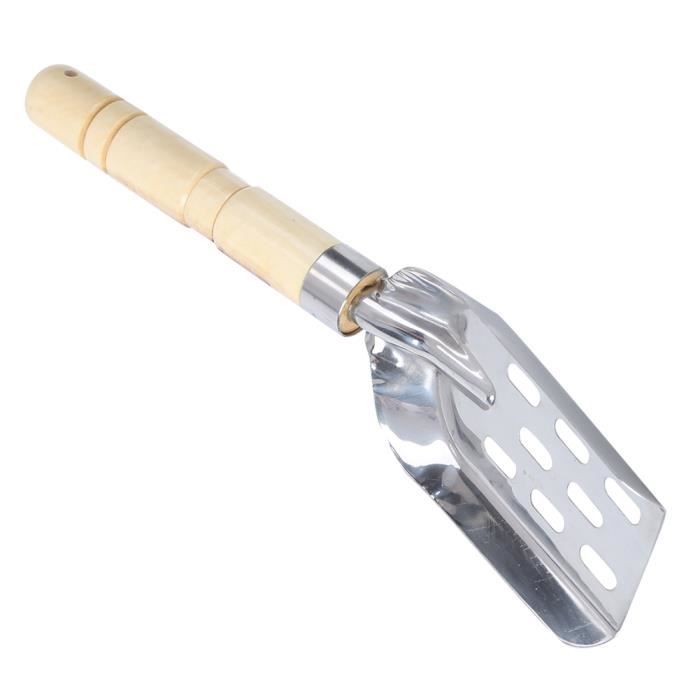 Zerone Pelle à appât à manche en bois Pelle à appât à poignée en bois ...