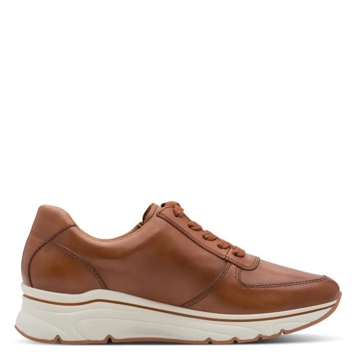 Baskets femme Tamaris 1-23711-42 cognac leather - Cdiscount Chaussures