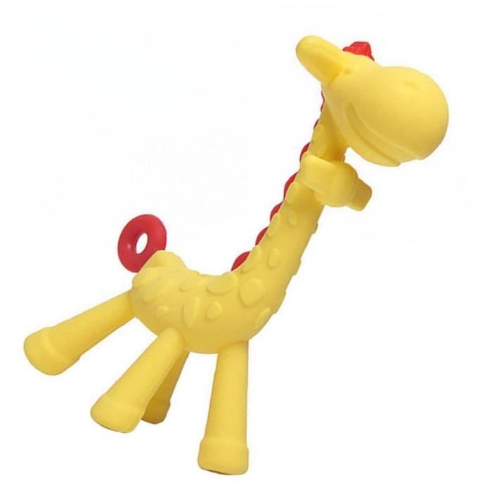 Baby Silicone Teter Dether Bague Dessin animé Pacifique Chewing Jouet ...