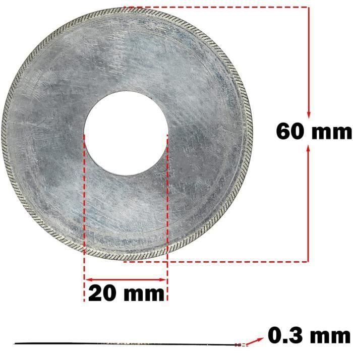 Activité-Lame de scie lapidaire diamant ultra-fine de 635 cm outil de ...