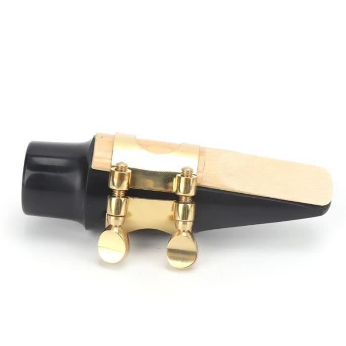Dilwe Embouchure Saxophone ABS 5 pièces accessoires d'embouchure de ...