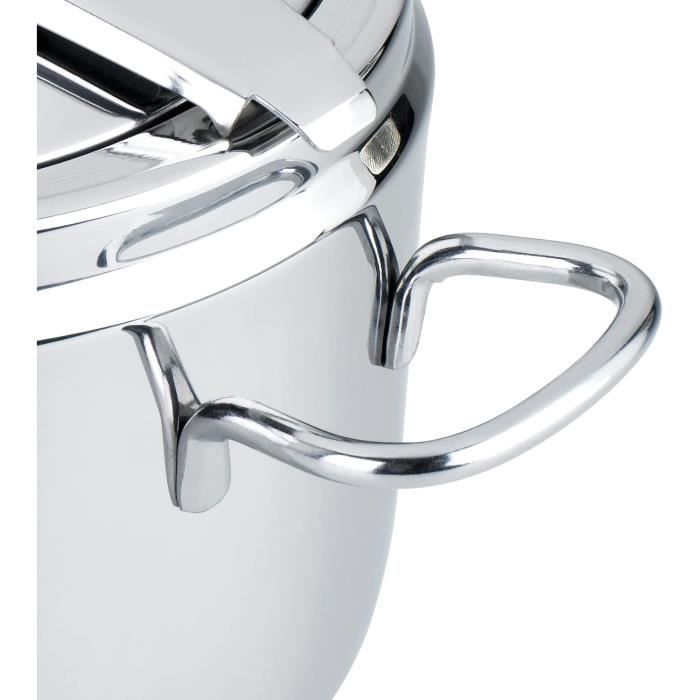 Marmite À Pression Modèle Basic, Ø22 Cm, Capacité 7 L En Acier ...