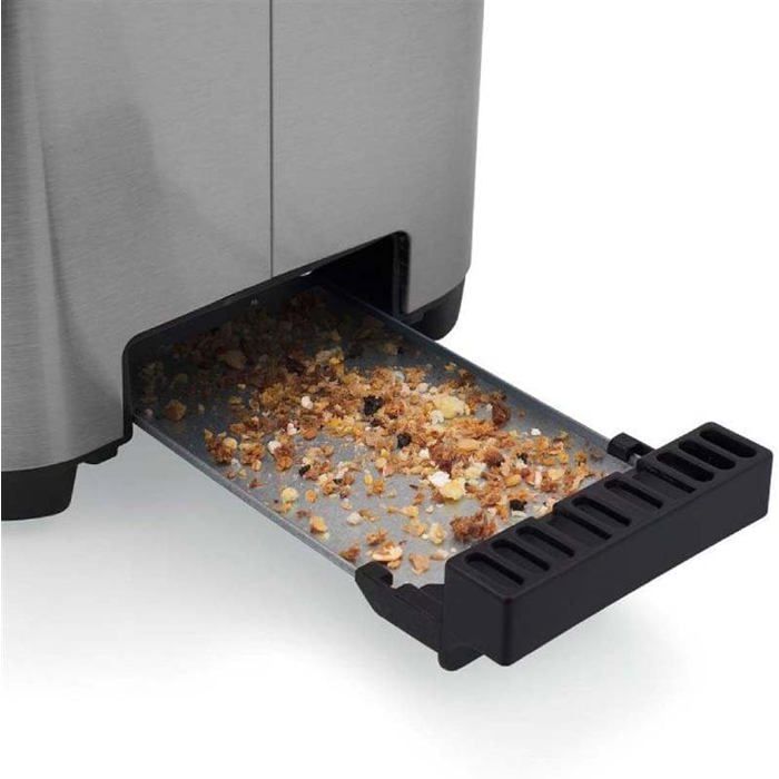 Grille-Pain Steel Toaster 2 Long Slot - 1 050 W - Fonctions ...