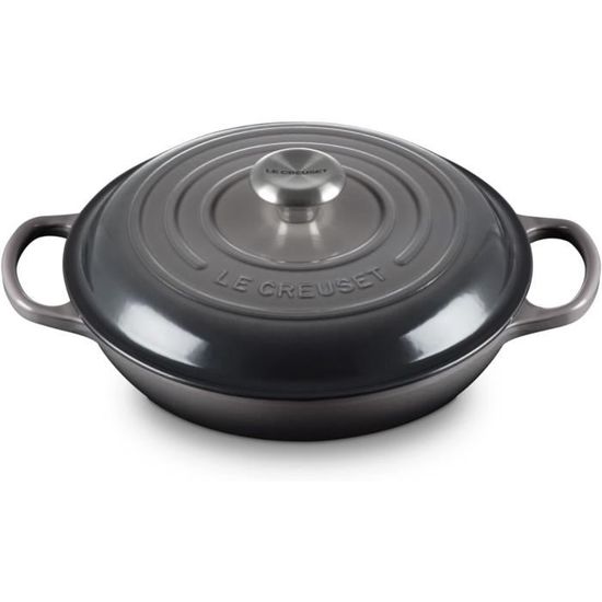 Le Creuset Faitout Signature Signature en Fonte Émaillée, Rond, 26 cm ...