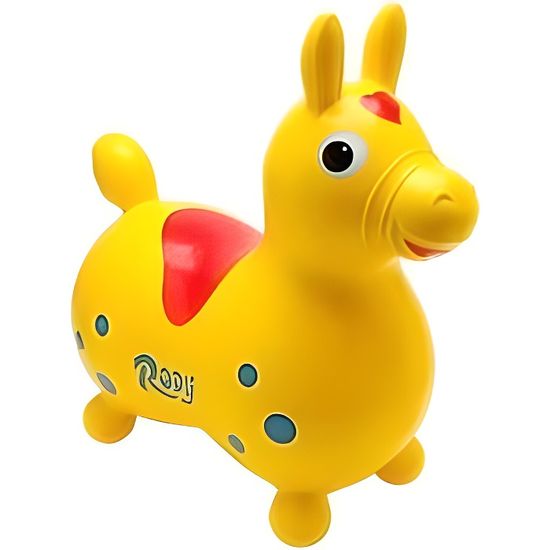 Ballon sauteur - Cheval sauteur Rody Jaune - Cdiscount Jeux - Jouets