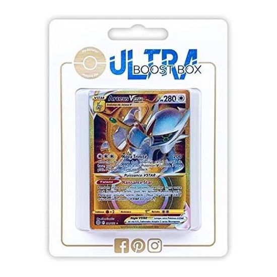 Coffret ARCEUS VSTAR 184-172 SECRETE GOLD - ULTRABOOST X EPEE ET ...