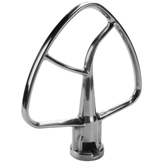 Batteur Plat en Acier Inoxydable pour Kitchen Aid 4,5 Qt - 5Qt ...