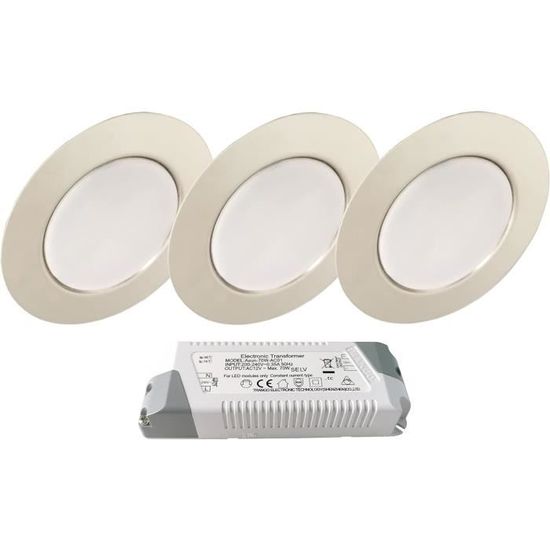 Luminaire À Encastrer Pour Meubles Led 3Er G4E-038T Luminaire À ...
