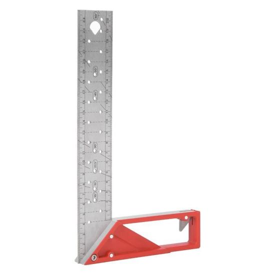 Règle à bois en acier inoxydable 45°/90° VBESTLIFE - Outil de ...