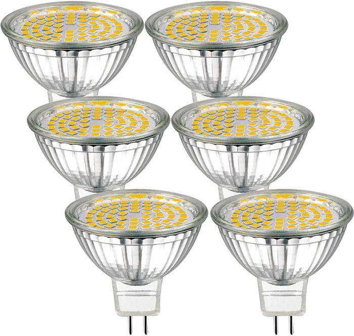 Dimmable Ampoule LED GU53 MR16 Blanc Chaud 3000K 12V 5W quivalent 50W ...