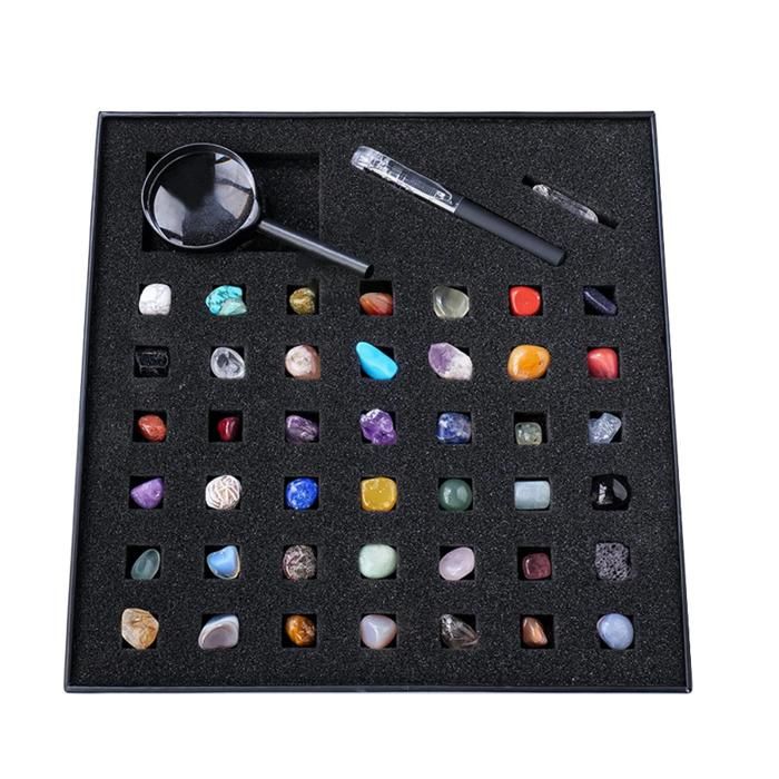 Rocks and Minerals Collection Kit d'apprentissage sur les minéraux ...
