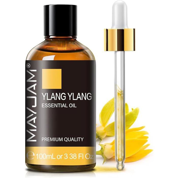 Ylang Essential Oils 100 ml, MAYJAM Ylang Ylang Oil 100% Pure, Ideal ...