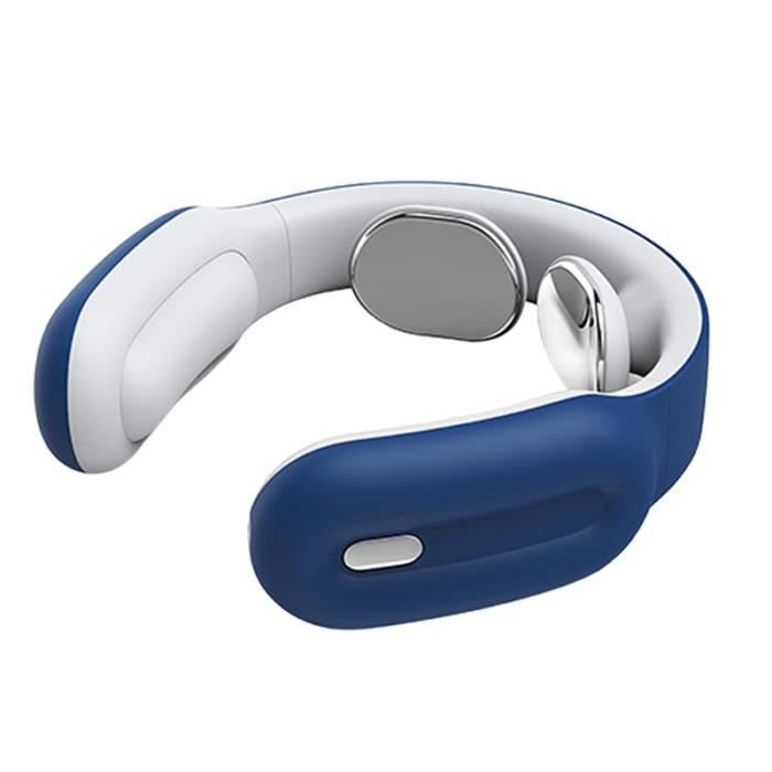 Bleu -K1KB Electric Pulse Neck Massager TENS Cervical Massager Pain ...