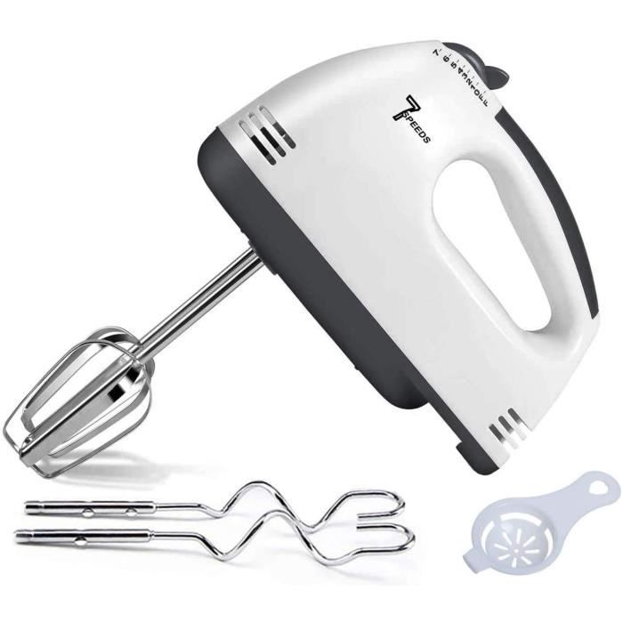 Batteur électrique à 7 vitesses-Puissant mélangeur électrique-Puissance ...