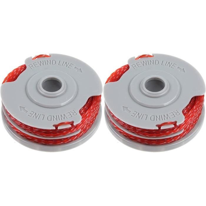 Mini bobine et cartouche de ligne | Bobine de fil robuste pour débroussailleuse électrique ...