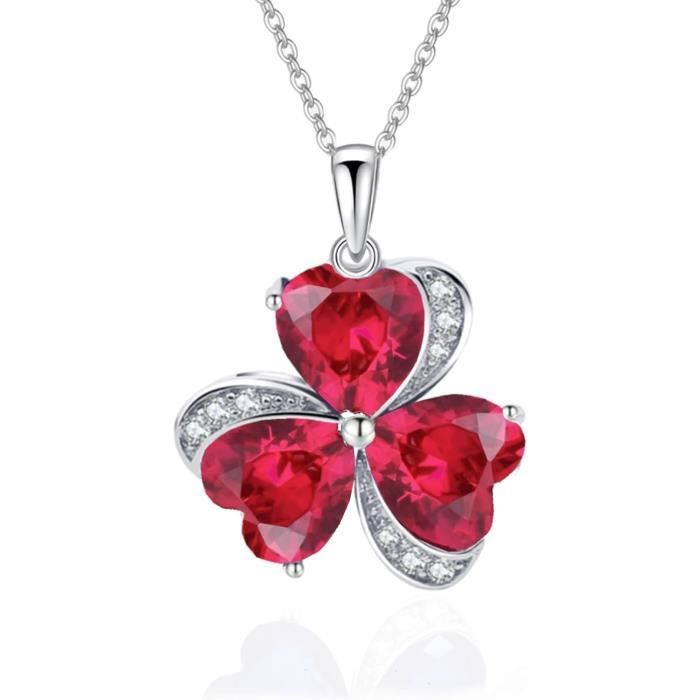 Collier Pendentif Trèfle | Collier Irlandais Shamrock St Patrick'S Day ...