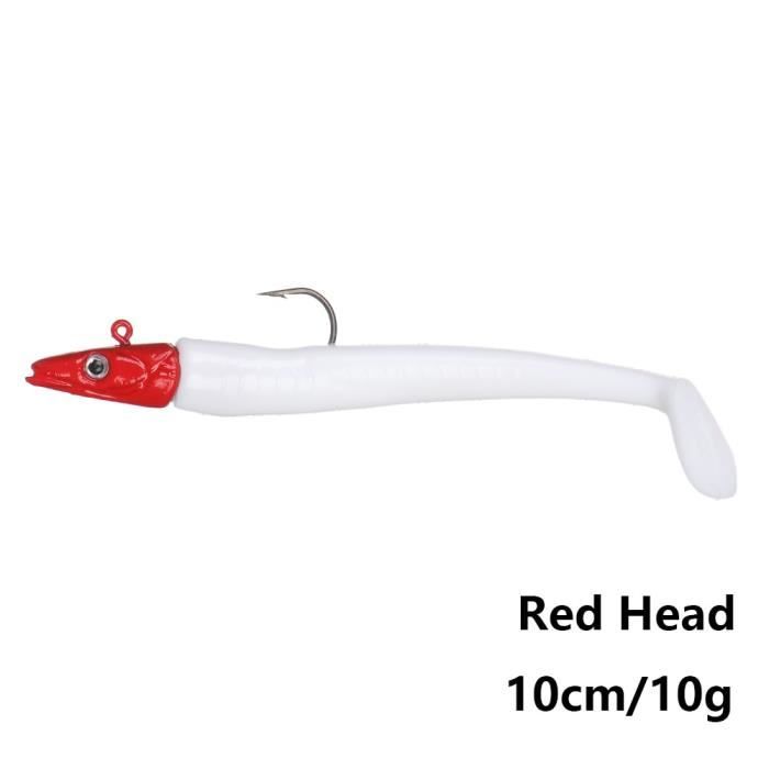 Pêche,Leurre phosphorescent en Silicone souple phosphorescent avec tête ...