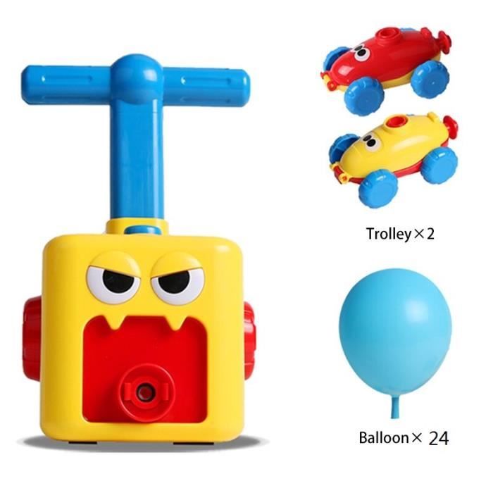 Puissance inertielle ballon voiture jouet Puzzle amusant puissance inertielle voiture ballon ...