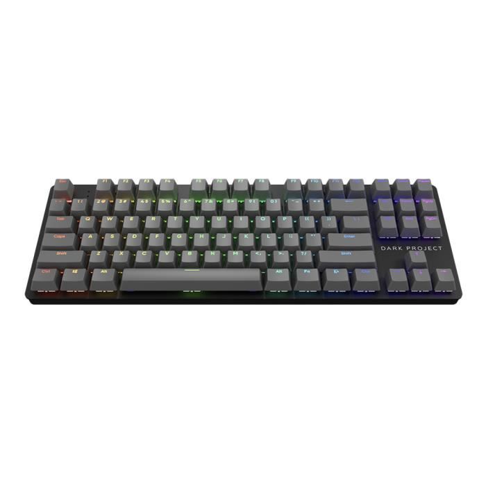 Dark Project One KD87A Clavier Gaming, TKL, 87 touches, Gateron ...