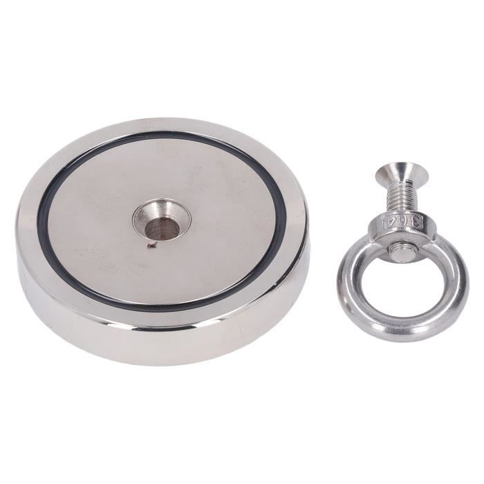EJ.life Aimant de récupération Aimant puissant Aimant de pêche Double ...