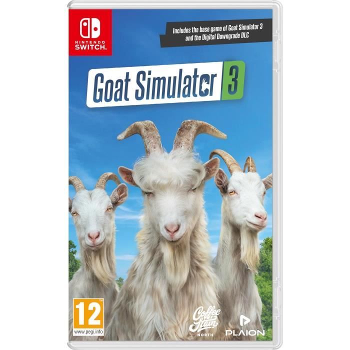 Jeu vidéo - Goat Simulator 3 - Nintendo Switch - PEGI 12+ - Simulation ...