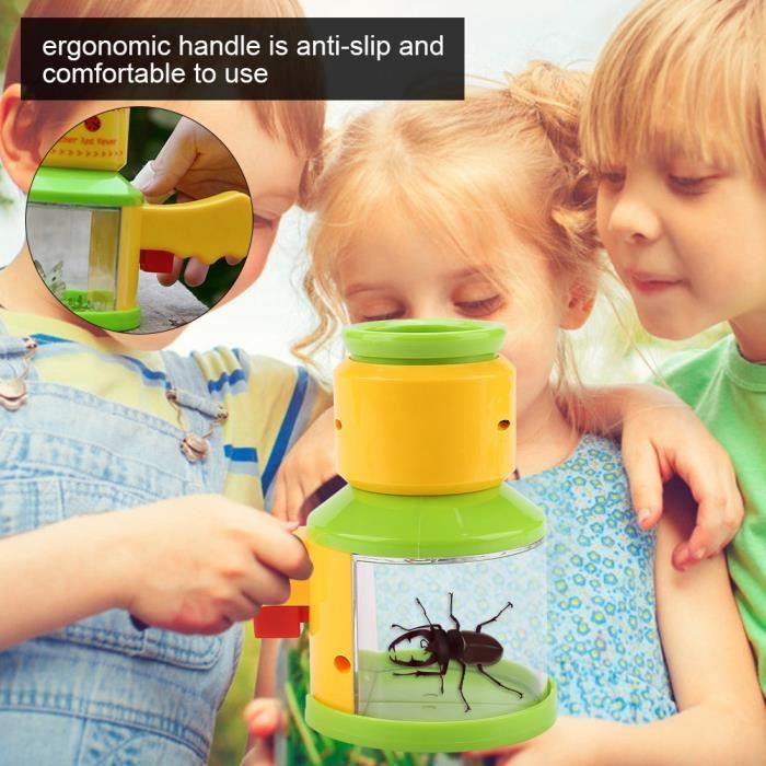 Kit d'observation de capture d'insectes en plein air pour enfants Loupe ...