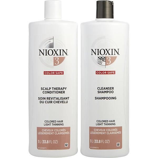 NIOXIN SYSTEM 3 SCALP THERAPY CONDITIONER AND CLEANSER SHAMPOO FOR ...