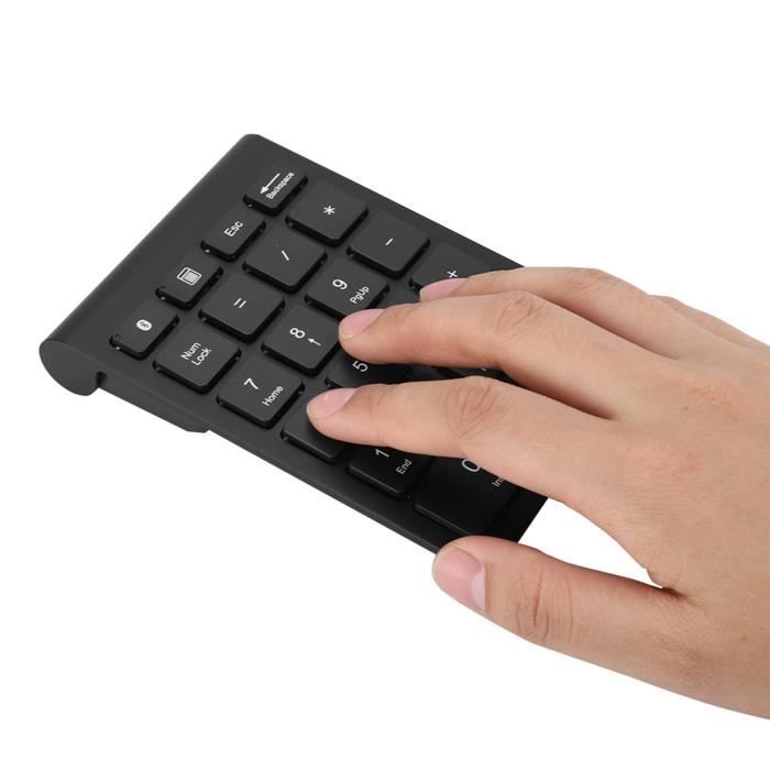 OMABETA Pavé numérique Mini clavier numérique sans fil Bluetooth 22 ...
