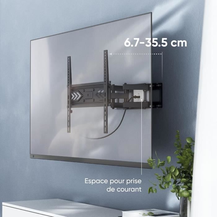 Support mural TV ONKRON - Universel pour écran 32-65 pouces - Max 45 kg ...