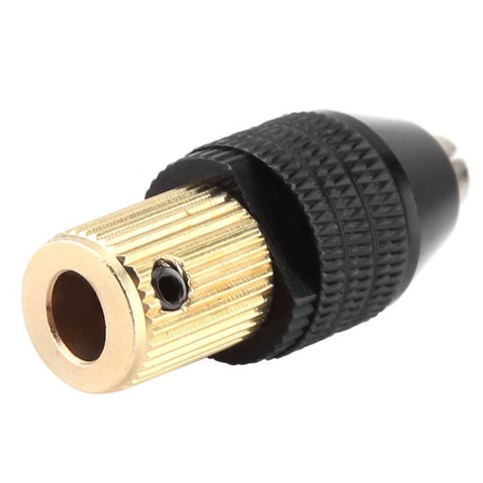 Qqmora Mini Mandrin Auto-Serrant pour Perceuse Électrique 0.3-3.4mm ...