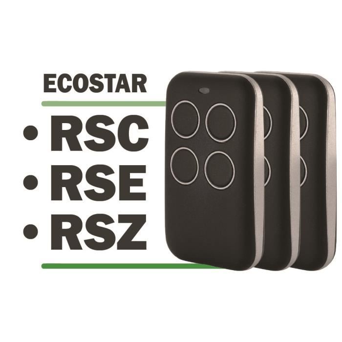 Télécommande Ecostar Rsc Rse Rsz 3 Pièces Ouvre Porte De Garage