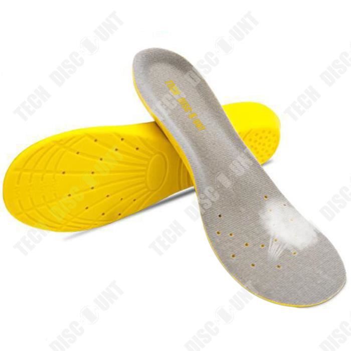 Semelle intérieure de sport - TECH DISCOUNT - Mousse PU - Absorbante ...