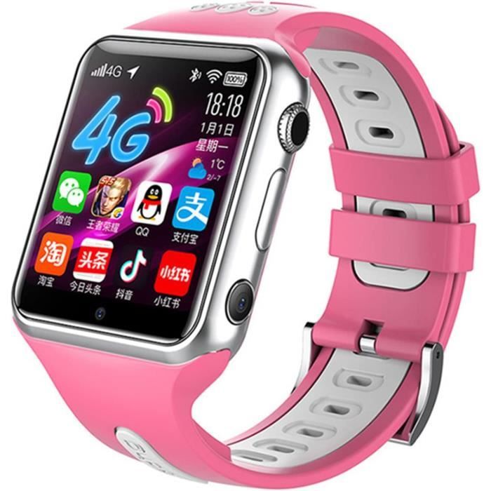 Montre Connectée, Appel Vidéo 4G Wifi Accès Internet Positionnement Gps ...