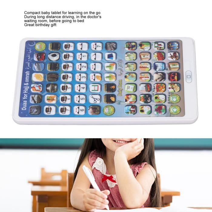 Tablette pour enfant - VGEBY - Kid Tablet - Éducative interactive - Écouteurs inclus - Transport ...