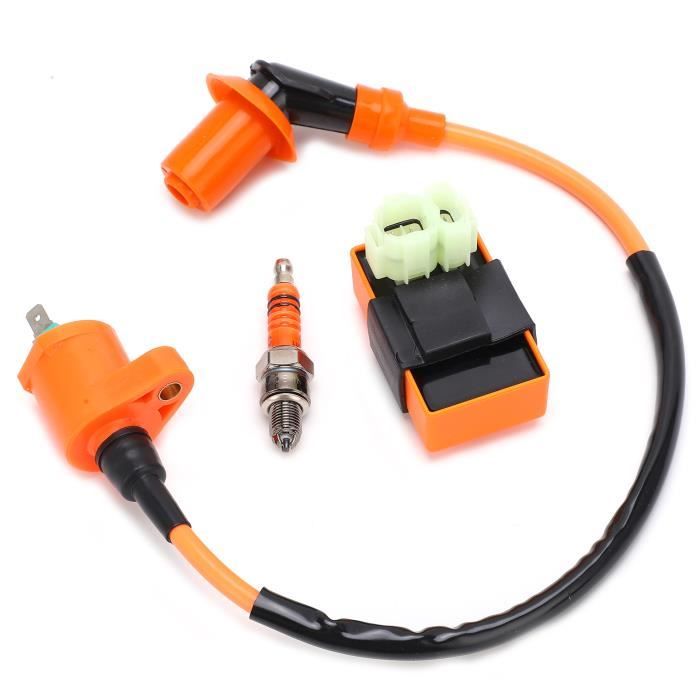 VINGVO Boîtier CDI Remplacement du kit de boîte CDI de bougie d'allumage de bobine d'allumage ...