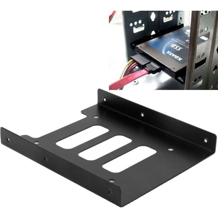Rack support Disque dur SSD HDD 2,5 pouces à 3,5 Convertisseur ...
