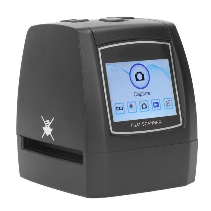 Zerone Scanners de visionneuse de diapositives Scanner de film 2,4 ...