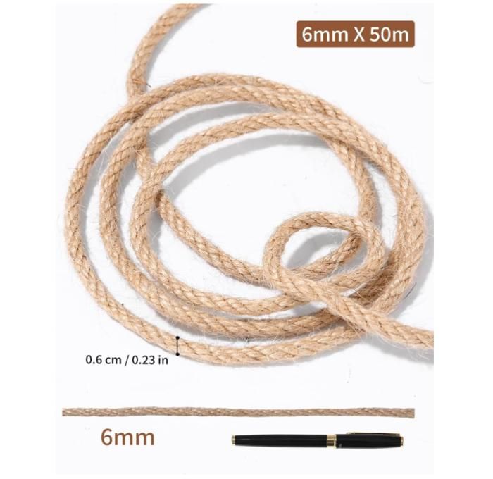 Corde à griffer pour Chat,50m*6mm Corde en sisal Naturel,Arbre à Chat ...