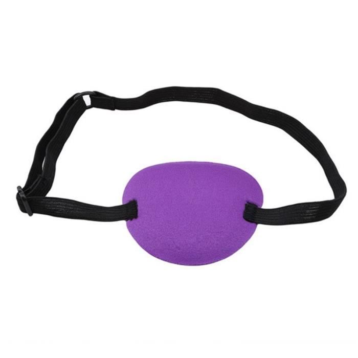 Masque oculaire en soie pour adultes et enfants, cache-yeux simple ...