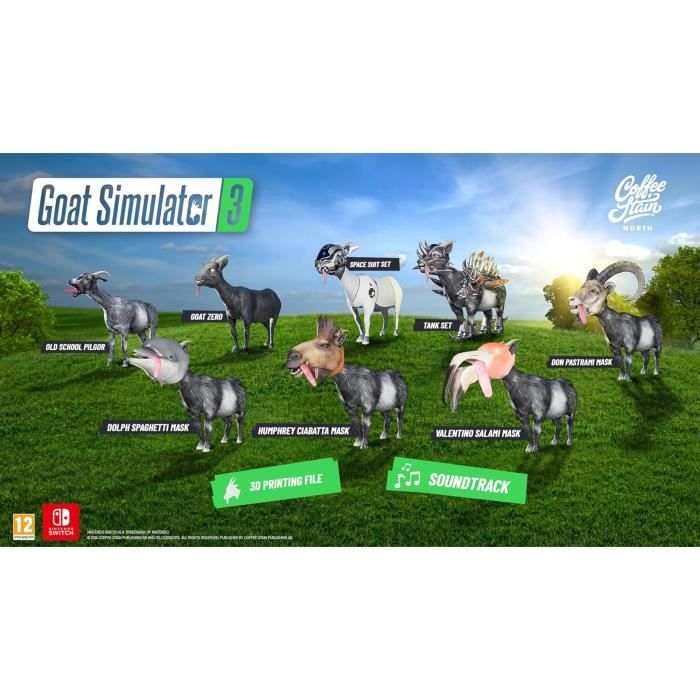 Jeu vidéo - Goat Simulator 3 - Nintendo Switch - PEGI 12+ - Simulation ...