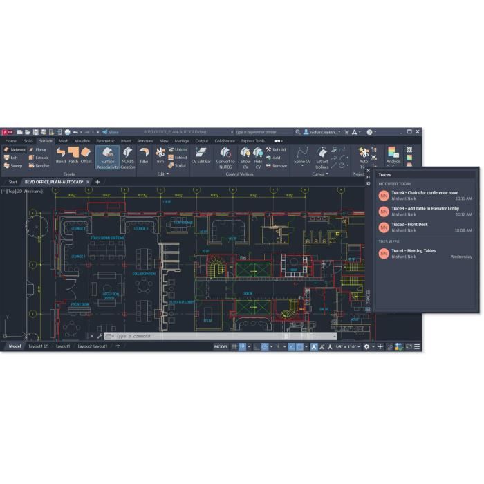 Logiciel CAO - Autodesk - AutoCAD 2023.1.2 - Windows 10 - 2D et 3D ...
